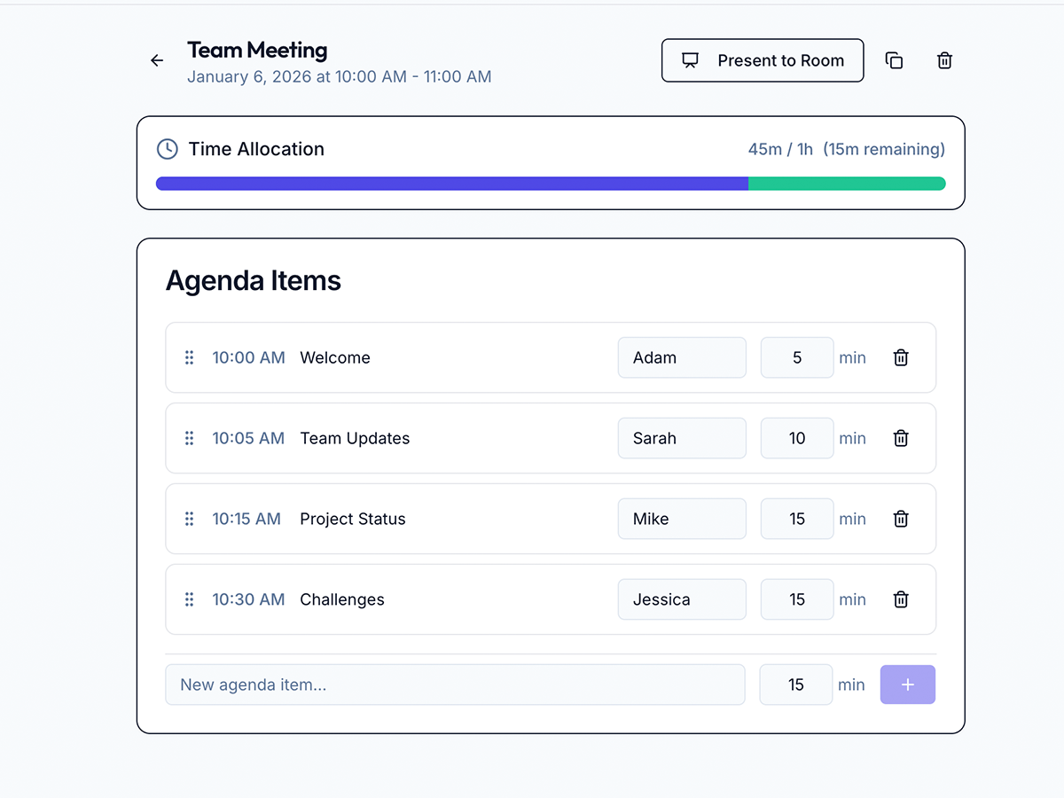 MeetingTools - The All-in-One Meeting Facilitation Toolkit